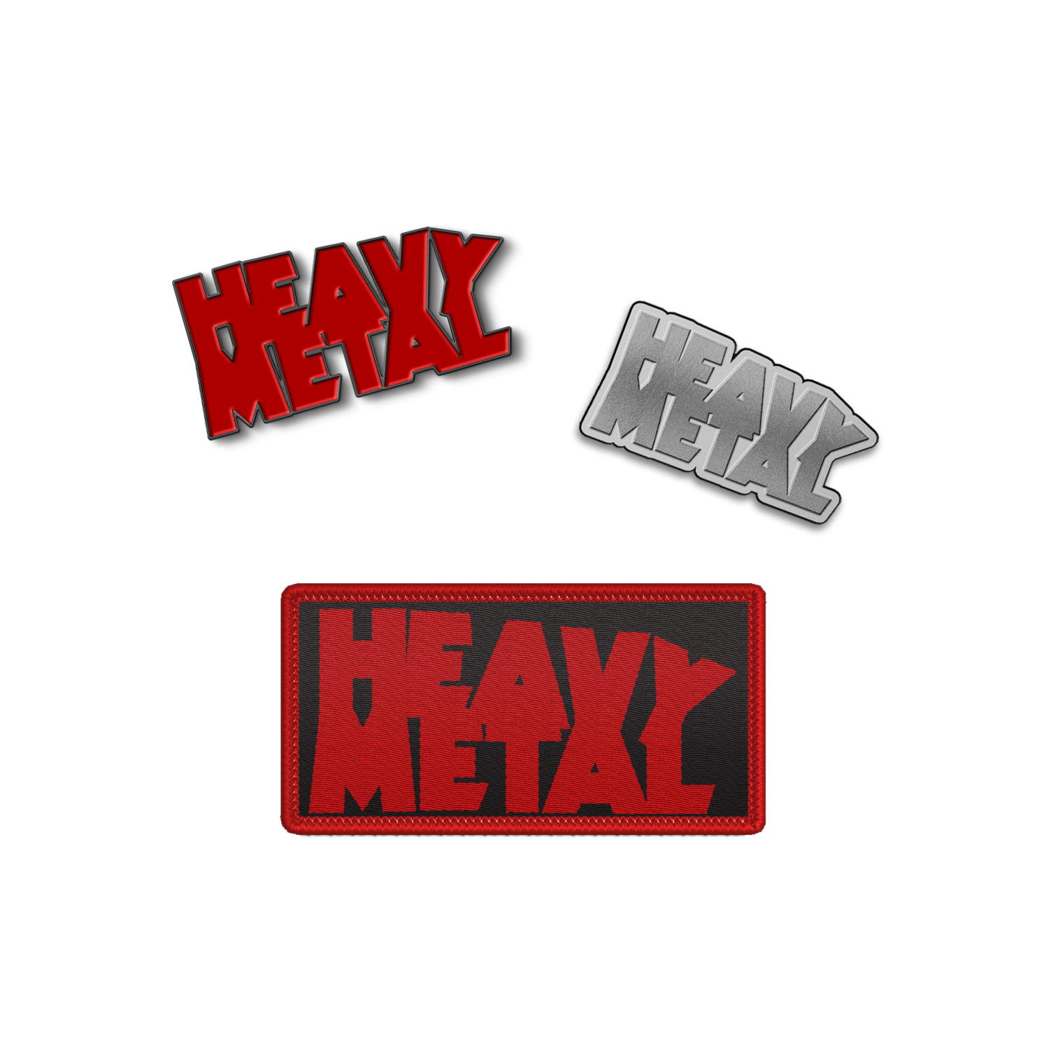 Classic Logo Pins & Patch Bundle